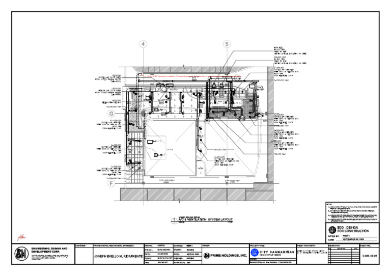 ME.02.01 - AC & Ventilation Layout | PDF