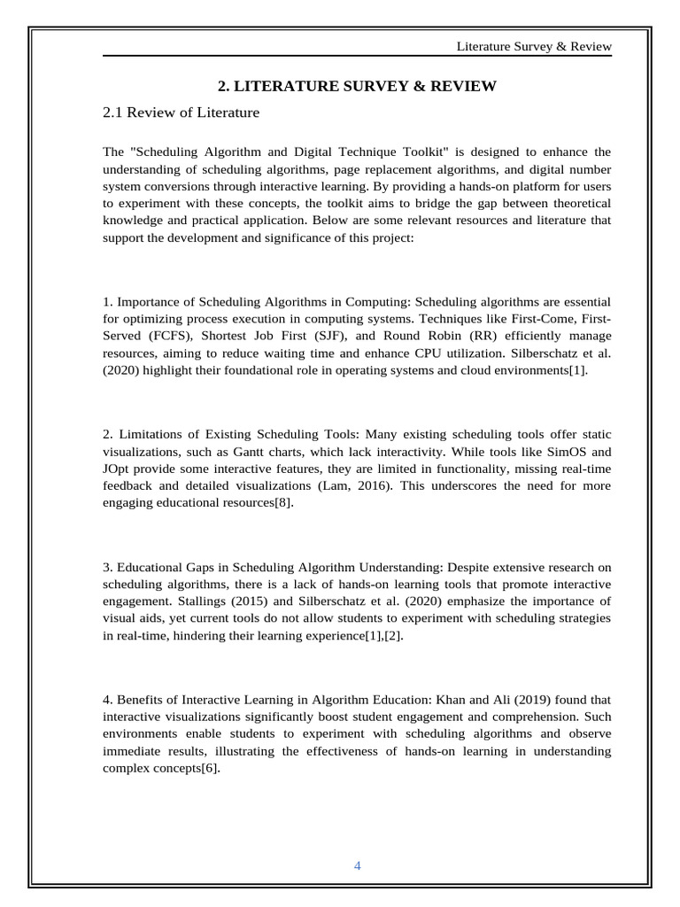 Main Body # (Literature Review) Done | PDF | Simulation | Visualization ...