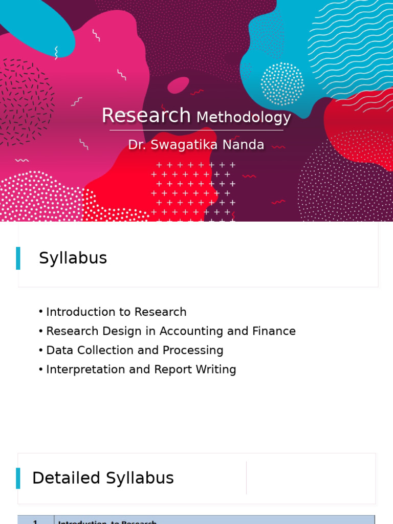 Research Methodology - Unit 1 | PDF | Knowledge | Empirical Research