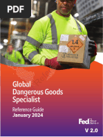 Dangerous Goods Cargo Acceptance Checklist | PDF | Dangerous Goods