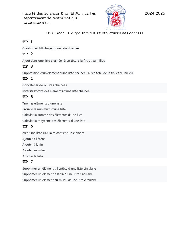 TP Plus Corrigé 2025 | PDF | C ++ | Logiciel