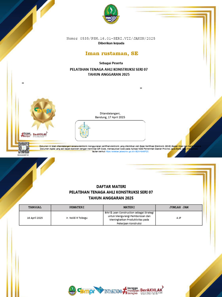 Dokumen Dari IMAN | PDF