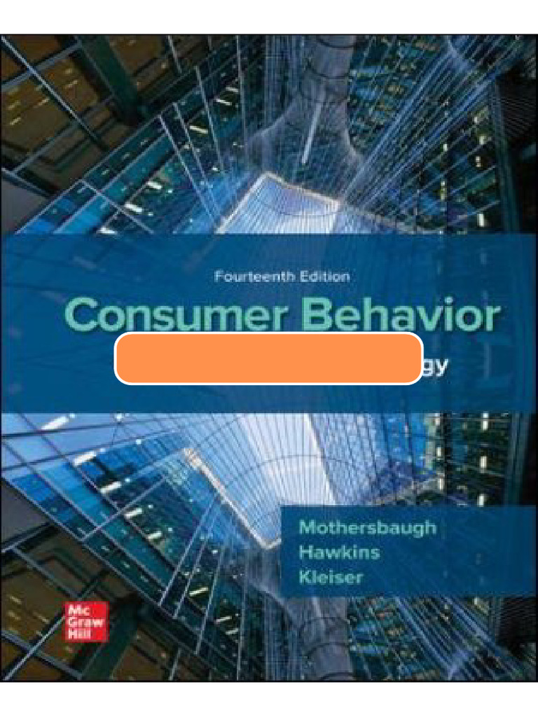 Testbank For Consumer Behavior Building Marketing Strategy 14th Edition ...
