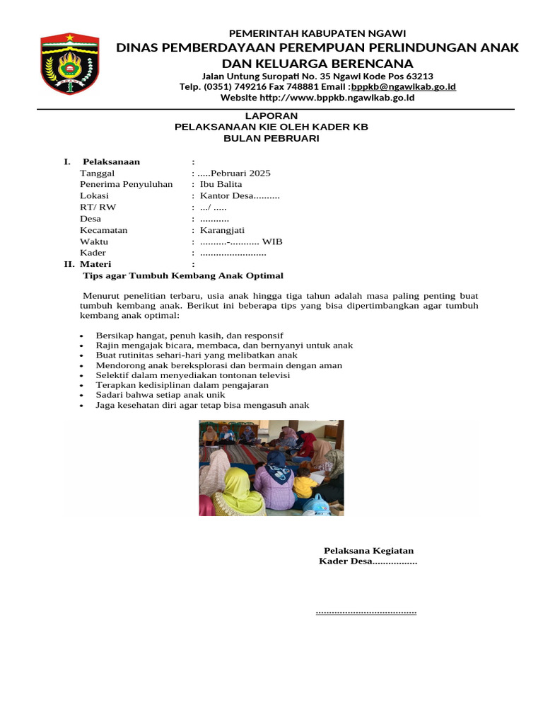 Contoh Spj KIE 2025 (2) | PDF