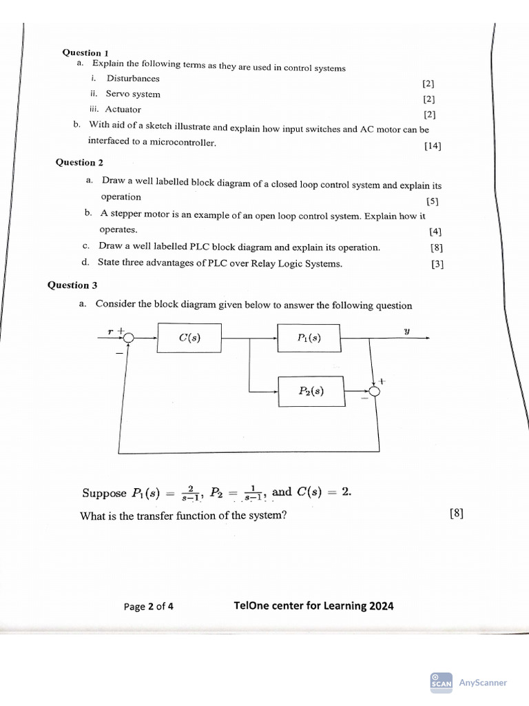 Control Assignment | PDF