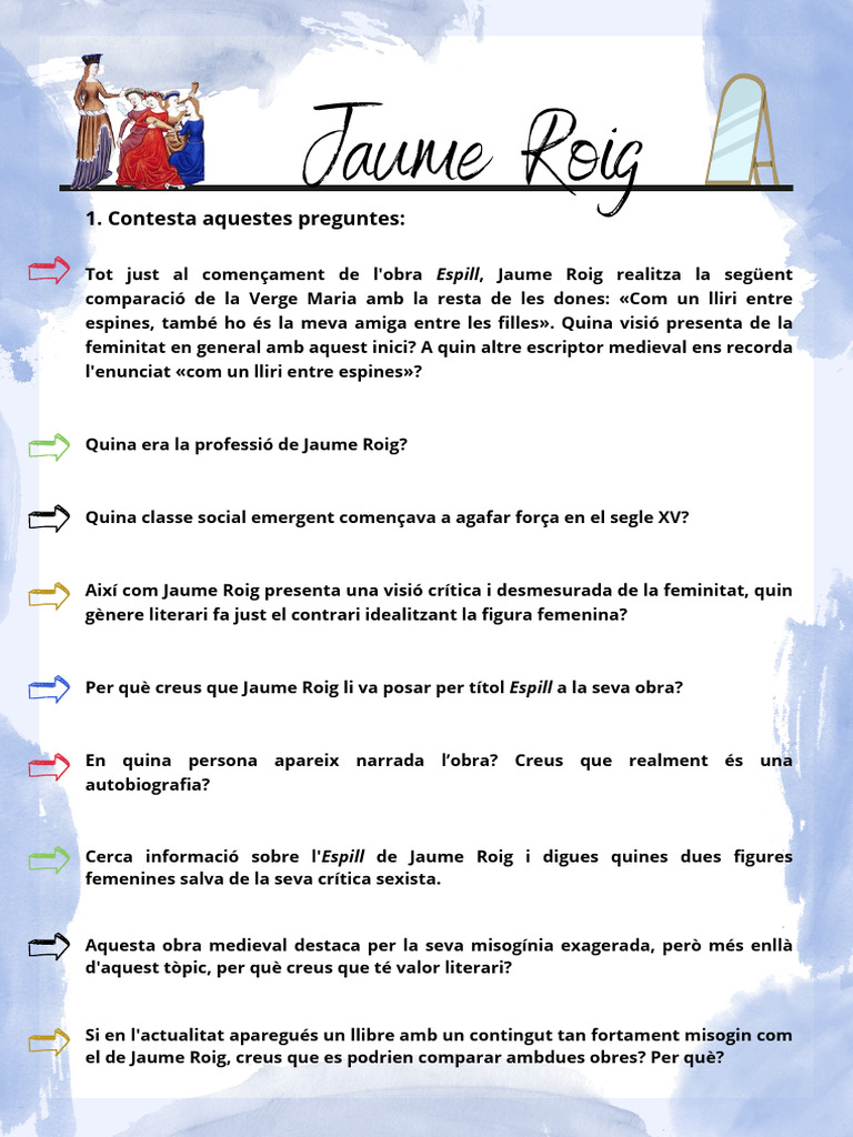 CTC - ESO3.IN06.LL - Activitats Jaume Roig | PDF