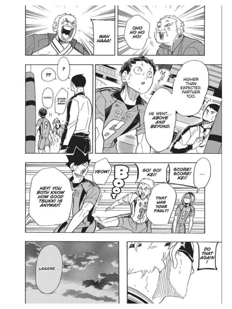Haikyuu Manga Panel | PDF