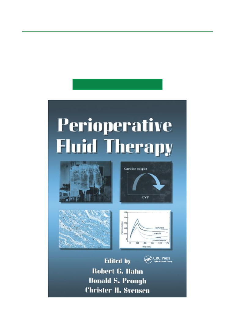Perioperative Fluid Therapy - 1st Edition Scribd Full Download | PDF ...