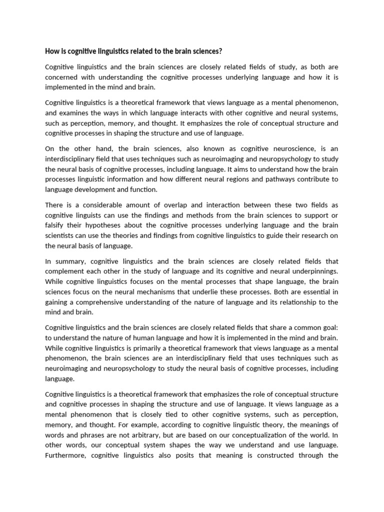 Cognitive Bases For Vocabulary Learing | PDF | Cognitive Science | Affect (Psychology)