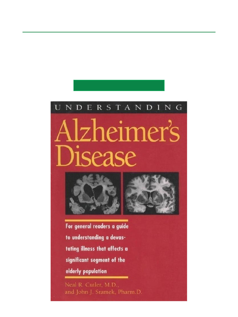 Understanding Alzheimer's Disease (FULL VERSION DOWNLOAD) | PDF | Alzheimer's Disease | Dementia