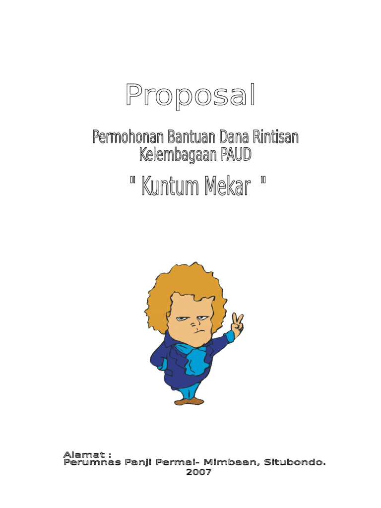 Proposal Pendanaan | PDF