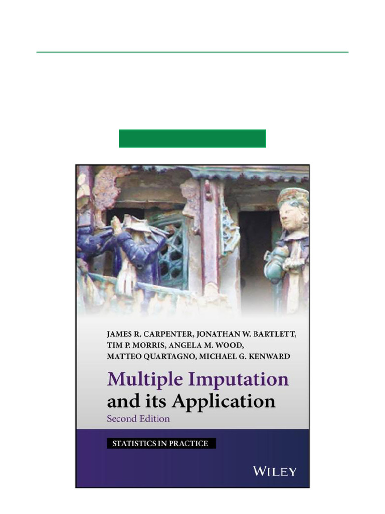 Multiple Imputation and Its Application 2nd Edition Scribd PDF Download | PDF | Statistical ...