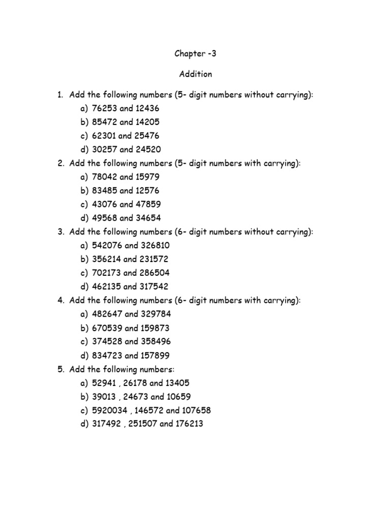 CH - 3 Assignmnet - 1 | PDF