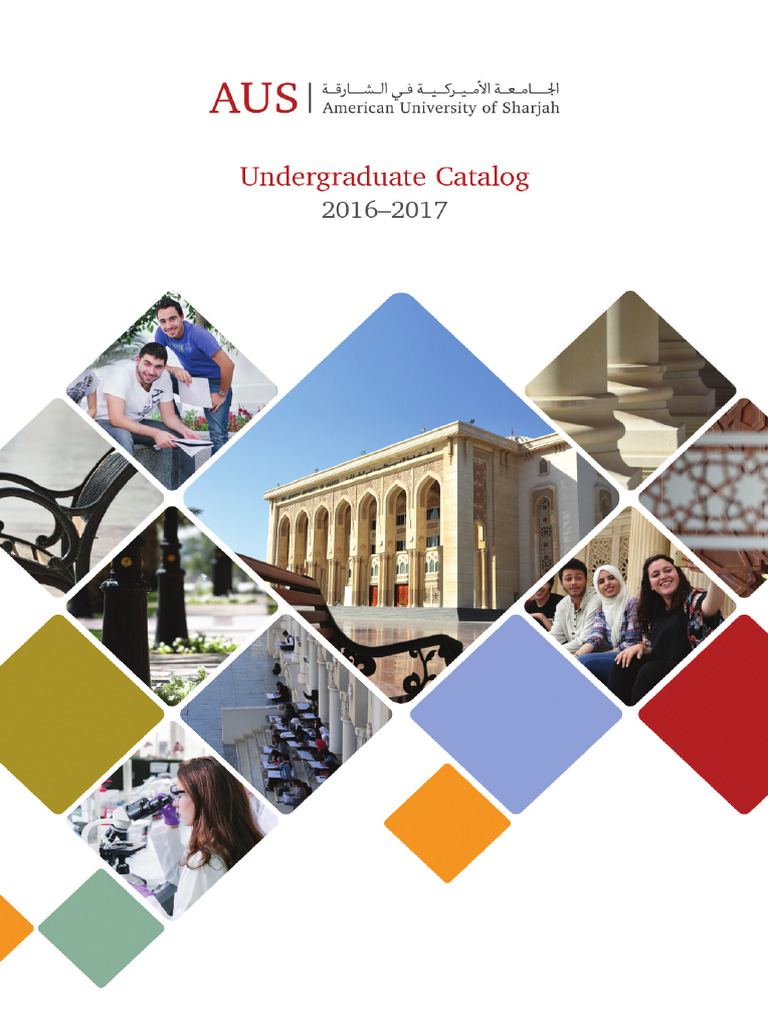 AUS Undergraduate Catalog Overview | PDF | Academic Term | United Arab ...