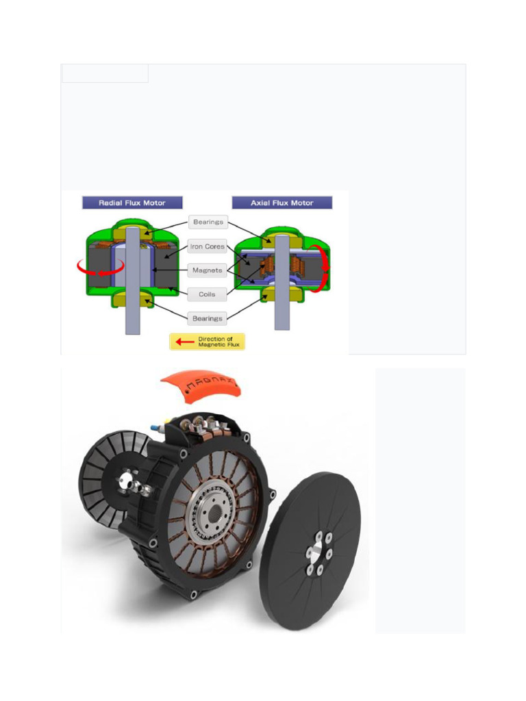 Radial and Axial Machine | PDF | Electric Motor | Manufactured Goods