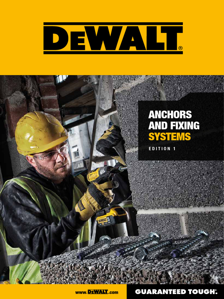 DW Catalogs Anchors and Fixings 2017 En | PDF | Drill | Drilling
