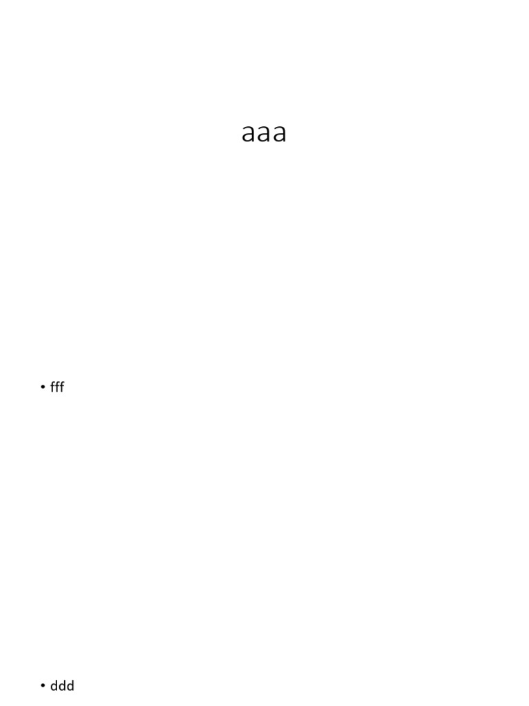 Aaa | PDF