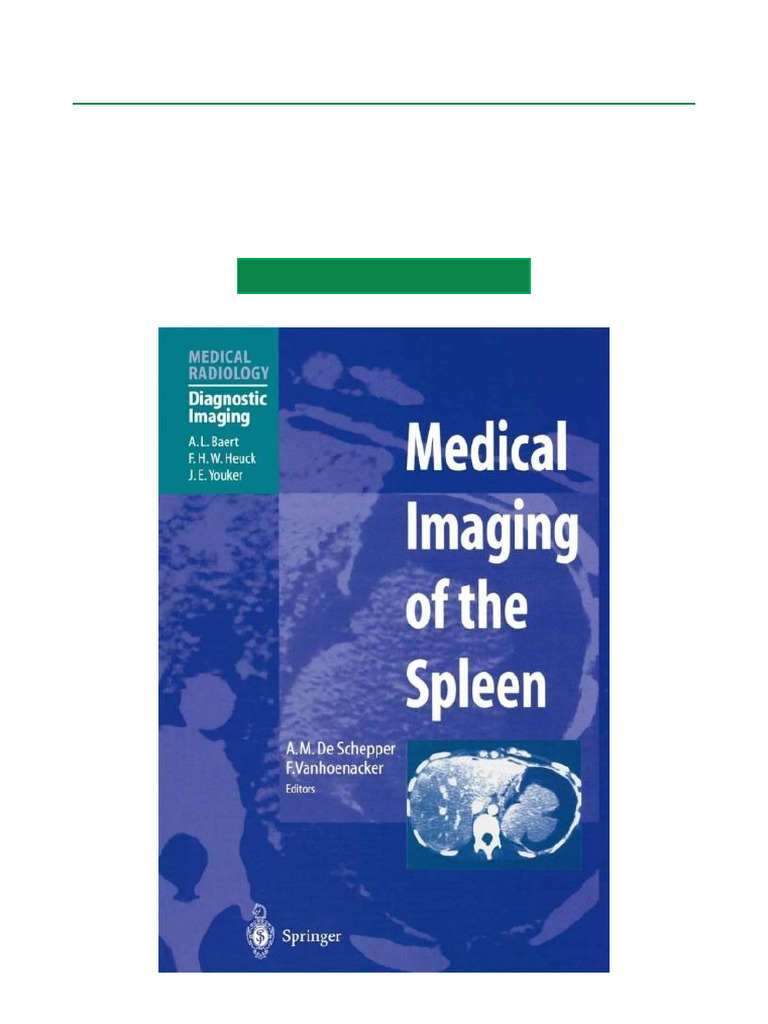 Medical Imaging of The Spleen 1st Edition Scribd Download | PDF | Spleen | Stomach