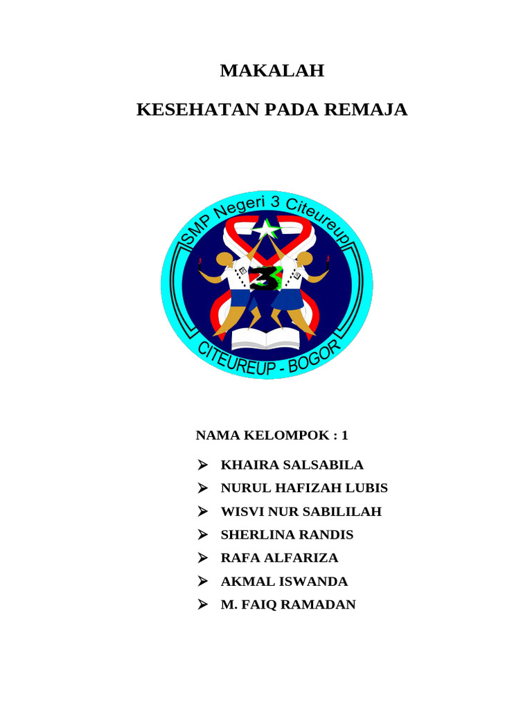 Makalah Kesehatan Pada Remaja | PDF