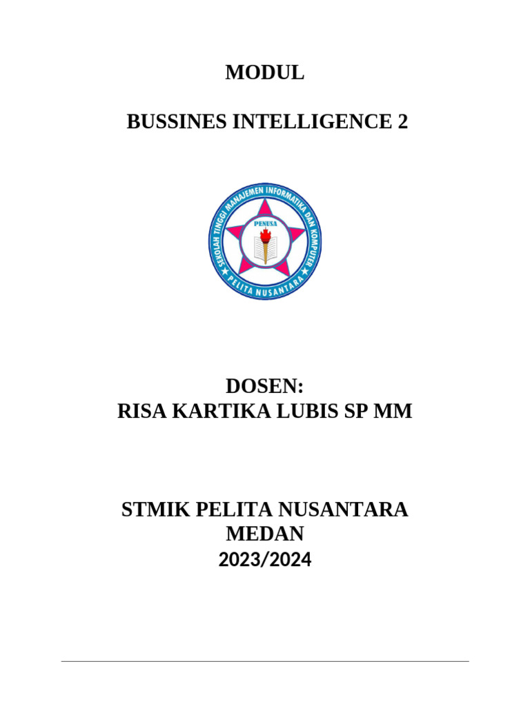 MODUL BI 2 | PDF