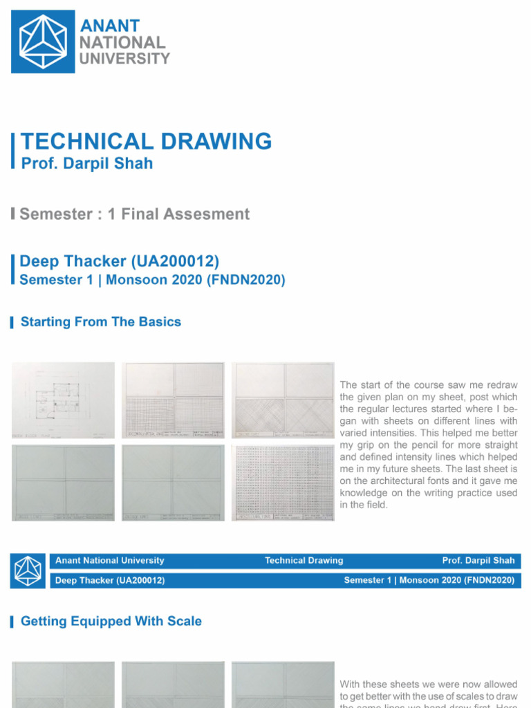 Deep TRD Sem1 Portfolio PPT | PDF