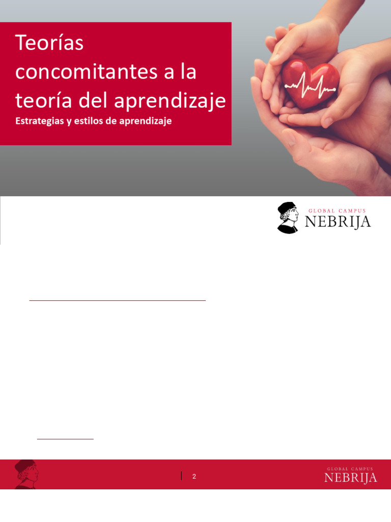 Presentación Tema 2 | PDF | Enseñando | Aprendizaje