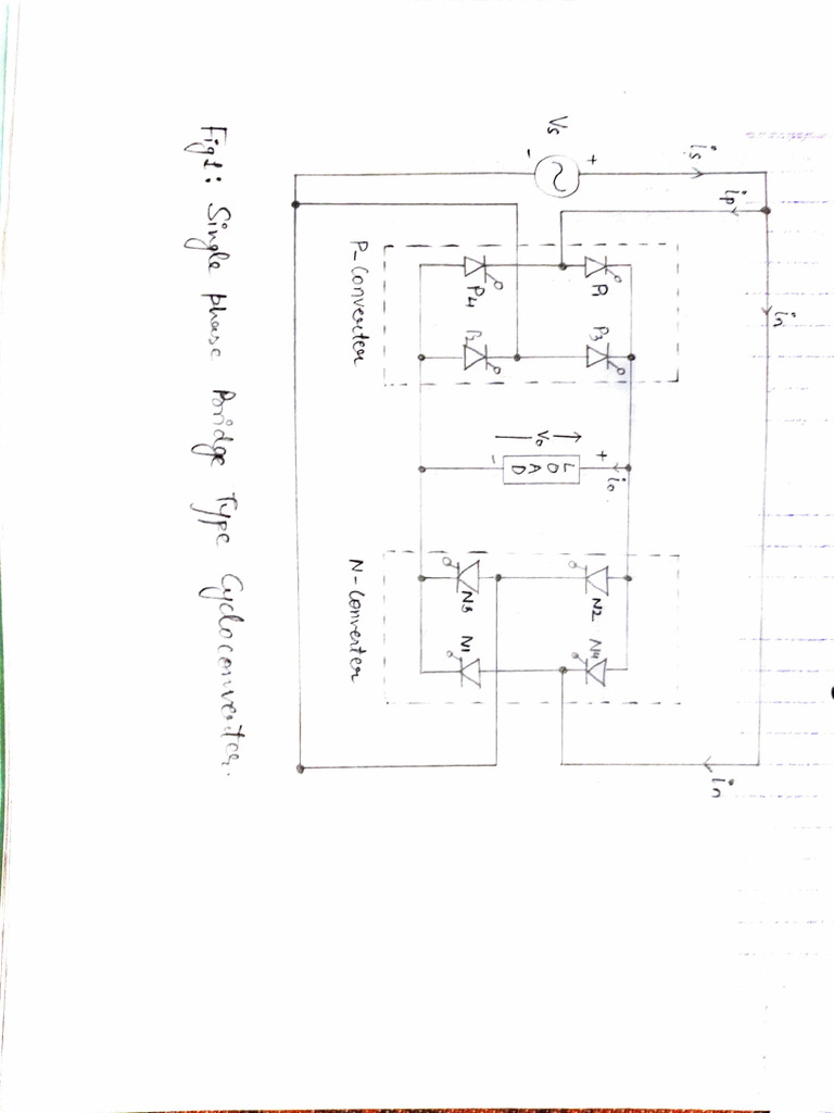 APE Experiment No 8-Single Phase Cycloconverter | PDF