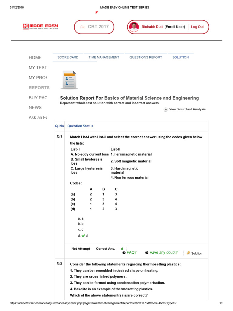 Basics of Material Science and Engg | PDF | Ductility | Deformation (Engineering)