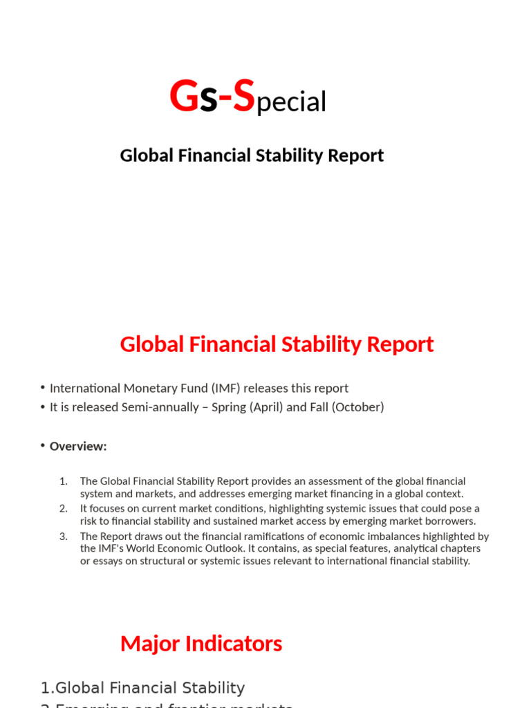 GS Special Global Financial Stability Report | PDF | Cryptocurrency ...