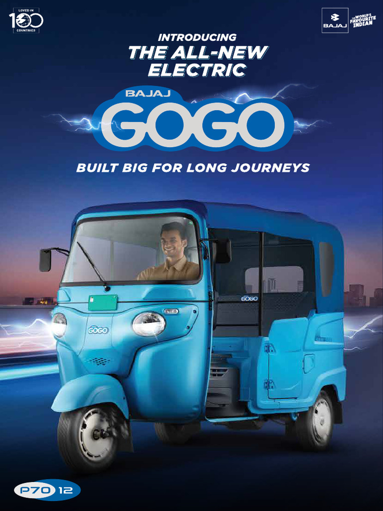 Bajaj Gogo Brochure A4 p70 12 Digital Low-Res | PDF