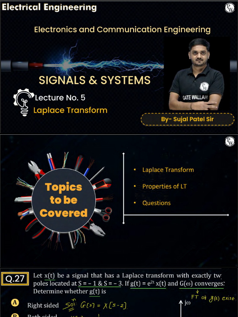 Laplace Transform 05 - Class Notes | PDF