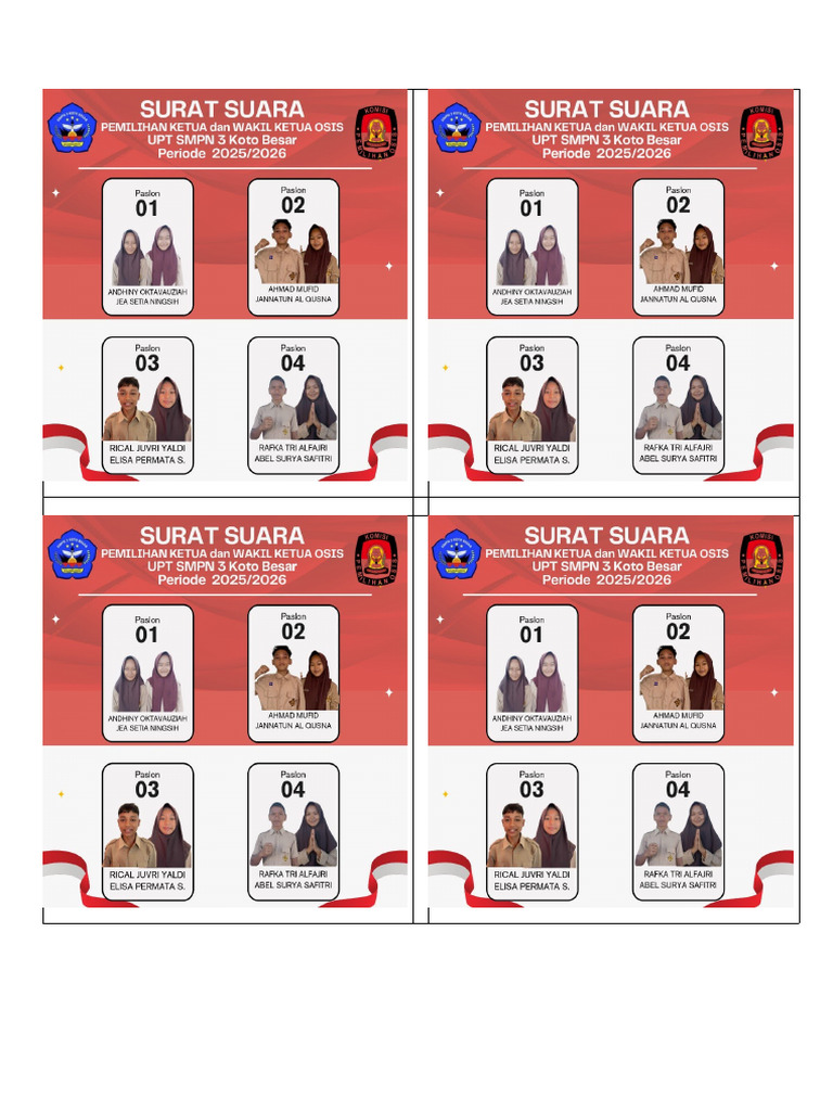 Surat Suara | PDF