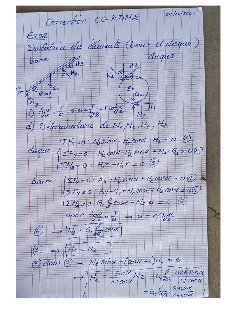 Correction CC RDM2 - PDF | PDF
