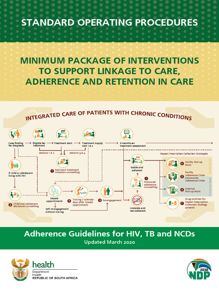 SOP For Adherence Guidelines For HIV, TB and NCD (2020) | PDF ...