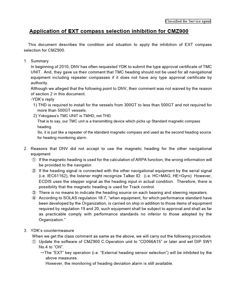CMZ900 EXT Select Inhibition | PDF | Compass