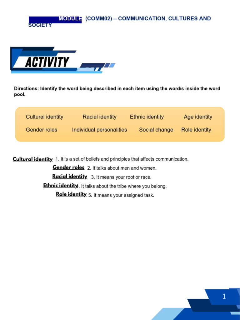 CHAPTER 3 ACTIVITY - PDF - 20250428 - 163234 - 0000 | PDF