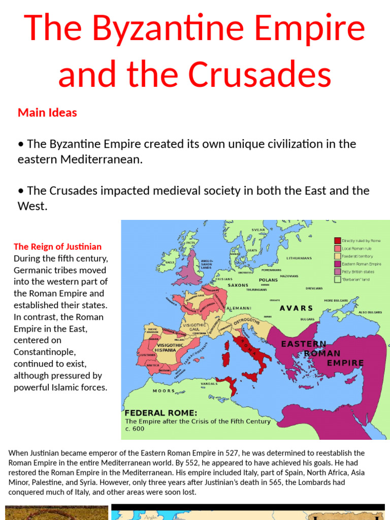 The Byzantine Empire and The Crusades | PDF | Byzantine Empire | Crusades