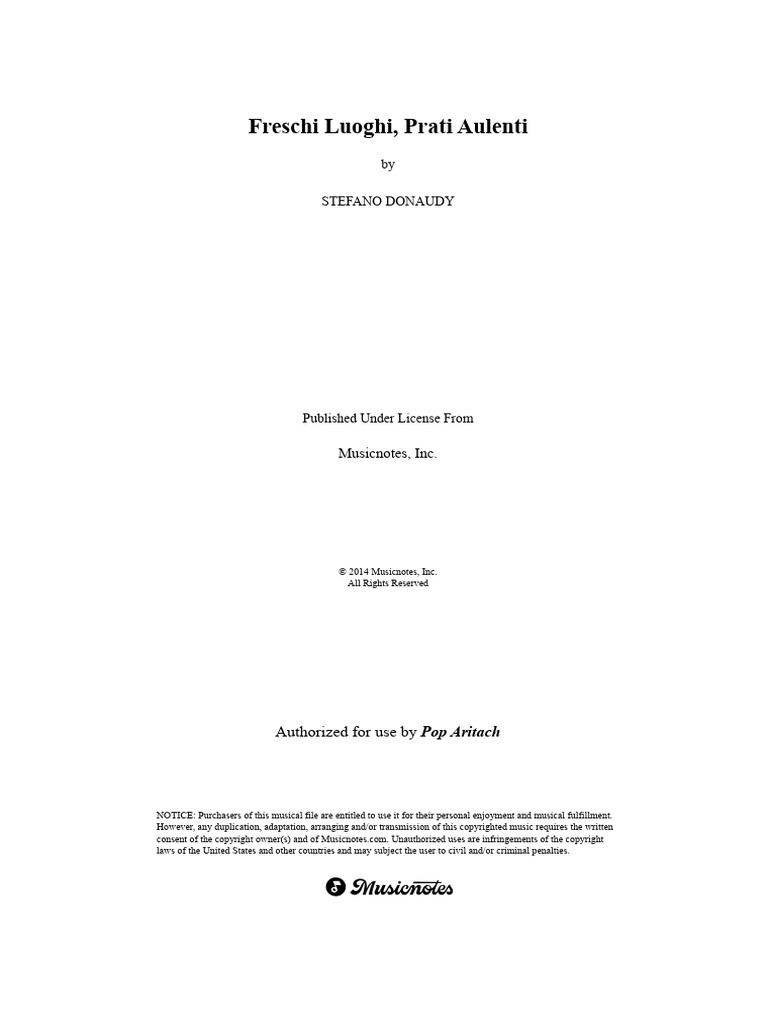 10 Duparc - Freschi Loughi, Prati Aulenti - SARANA SHUKLA | PDF