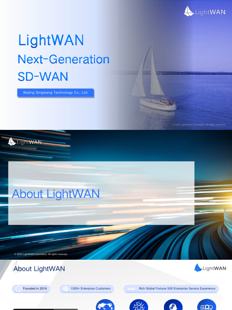 LightWAN Next-Generation SD-WAN | PDF | Computer Network | Virtualization