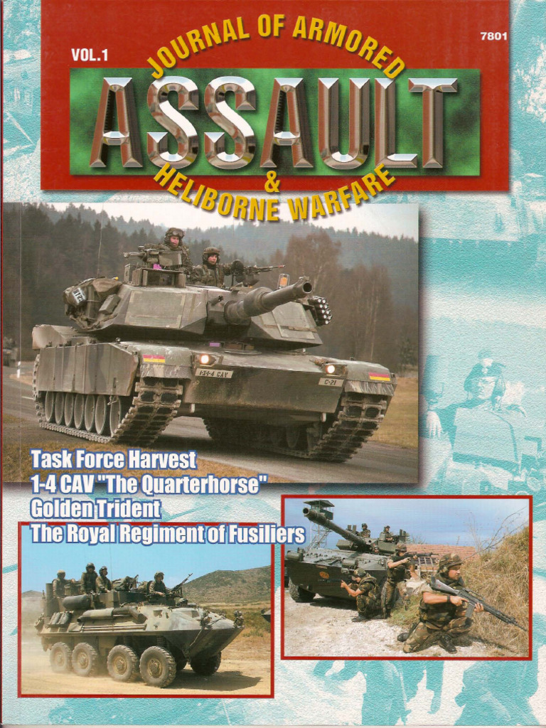 Concord Publication 7801 Journal of Armored Assault & Heliborne Warfare ...