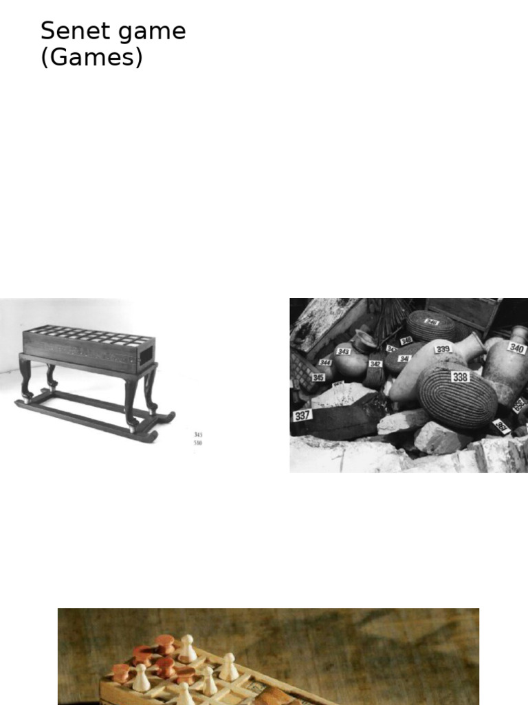Senet Game (Games) | PDF