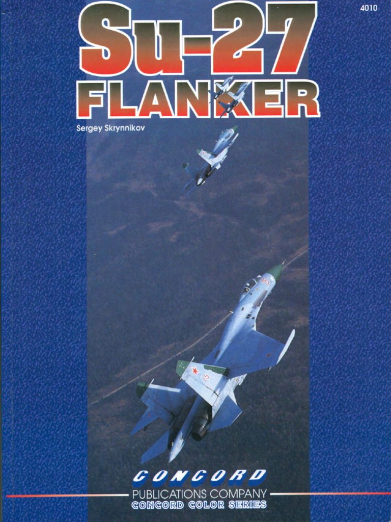 Concord Publication 4010 - Su-27 Flanker | PDF