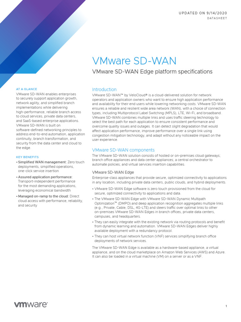 Sdwan Edge Data | PDF | Computer Network | Computer Science