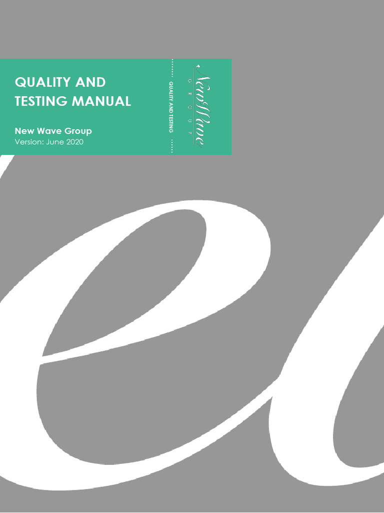 Quality Testing Manual for Fabrics | PDF | Textiles