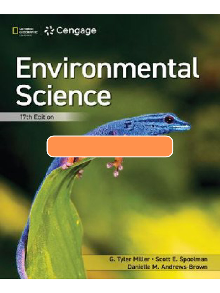 Testbank For Environmental Science 17th Edition Miller | PDF