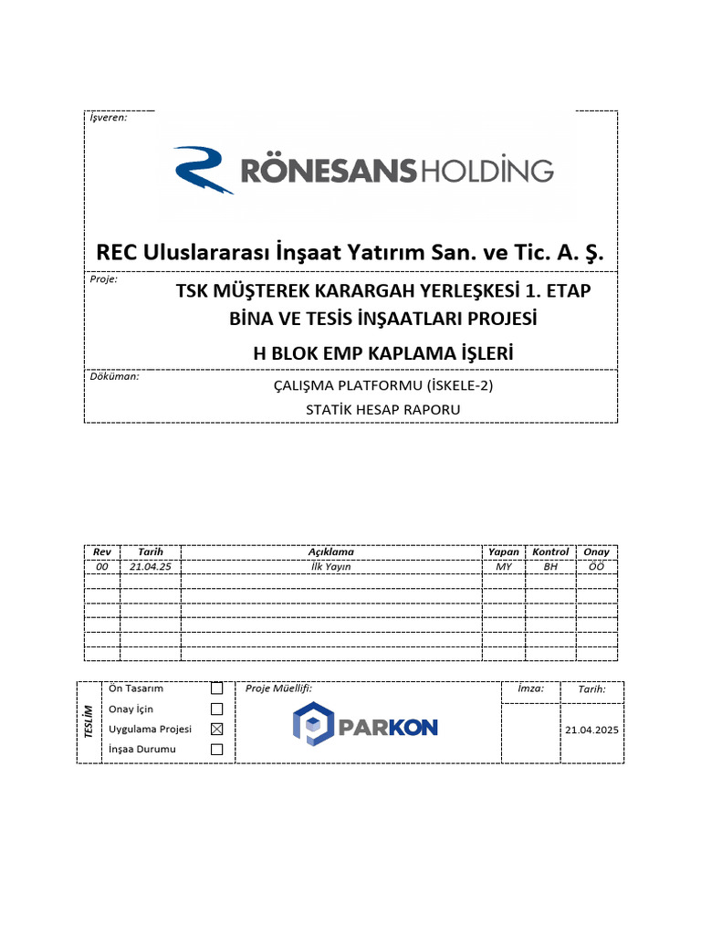 TSK PRK Cal App Isk SDR 0001 - 0 - 00 | PDF