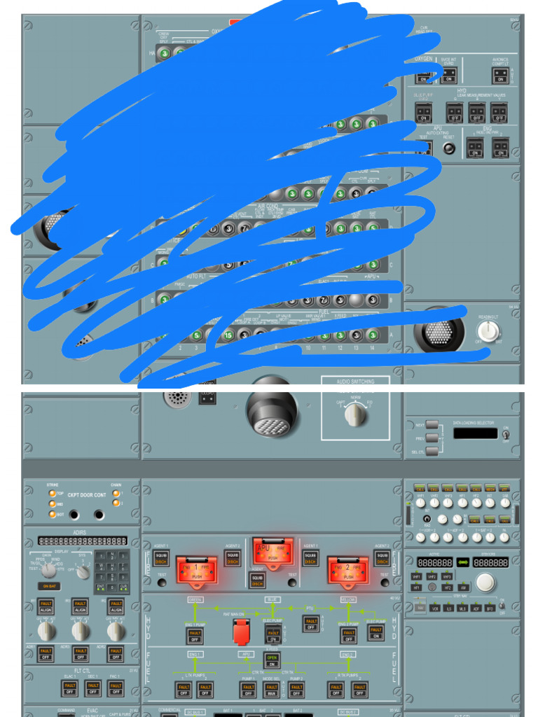 A320 Overhead Panel | PDF