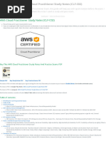 AWS Cloud Practitioner | PDF