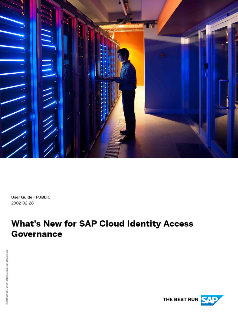 What's New For SAP Cloud Identity Access | PDF | Cloud Computing | Access Control