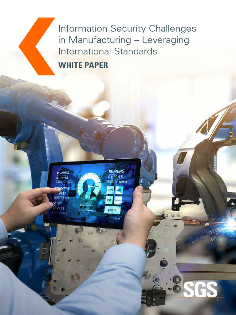 SGS KN Cybersecurity in Manufacturing White Paper EN | PDF | Computer ...